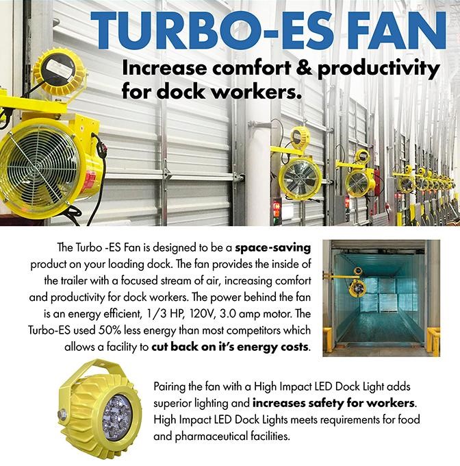 Turbo-ES Fans to Cool Your Dock