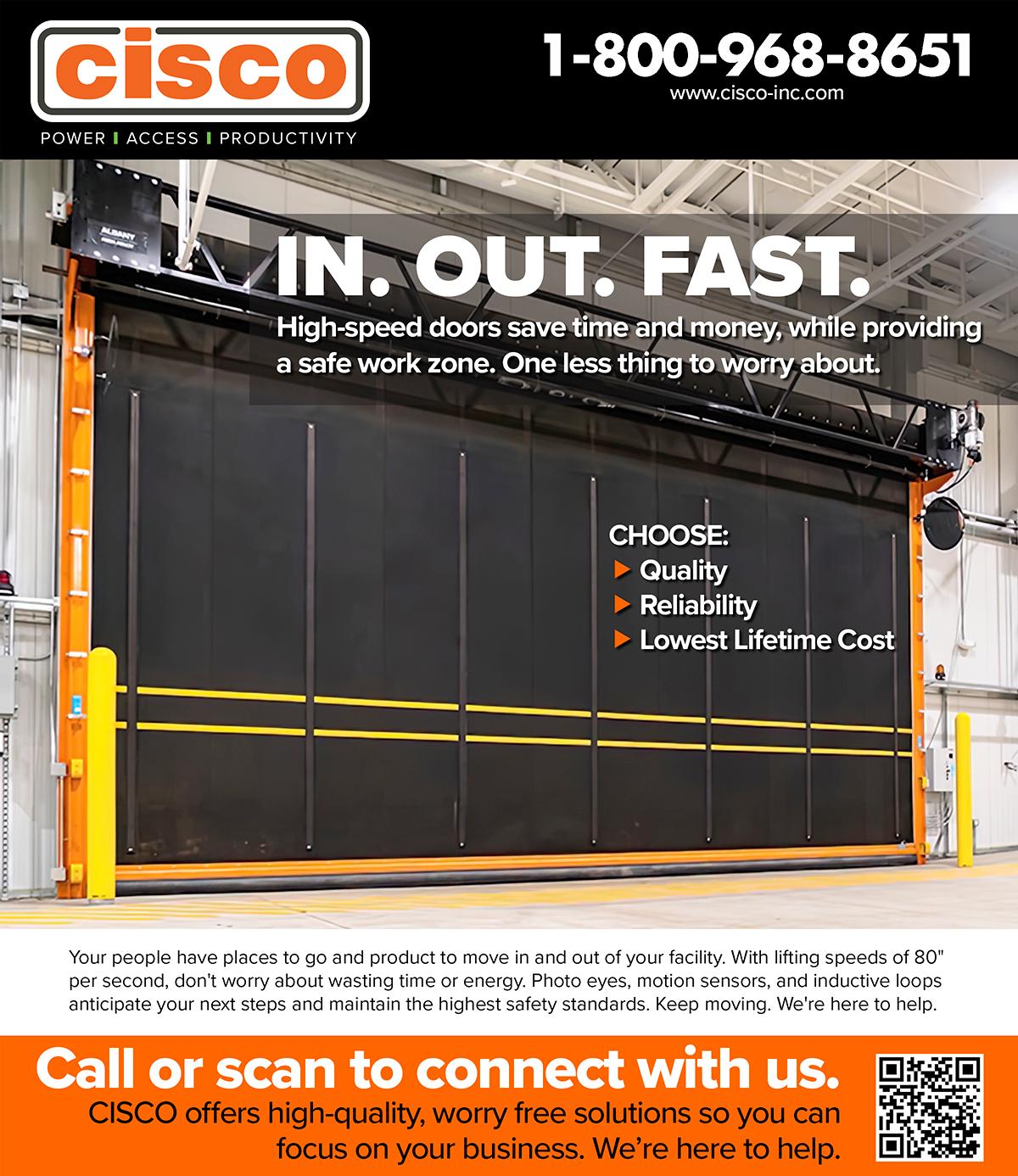 Cisco Doors: In. Out. Fast.