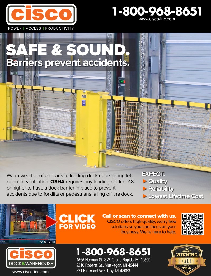 Safe and sound - Barriers prevent accidents