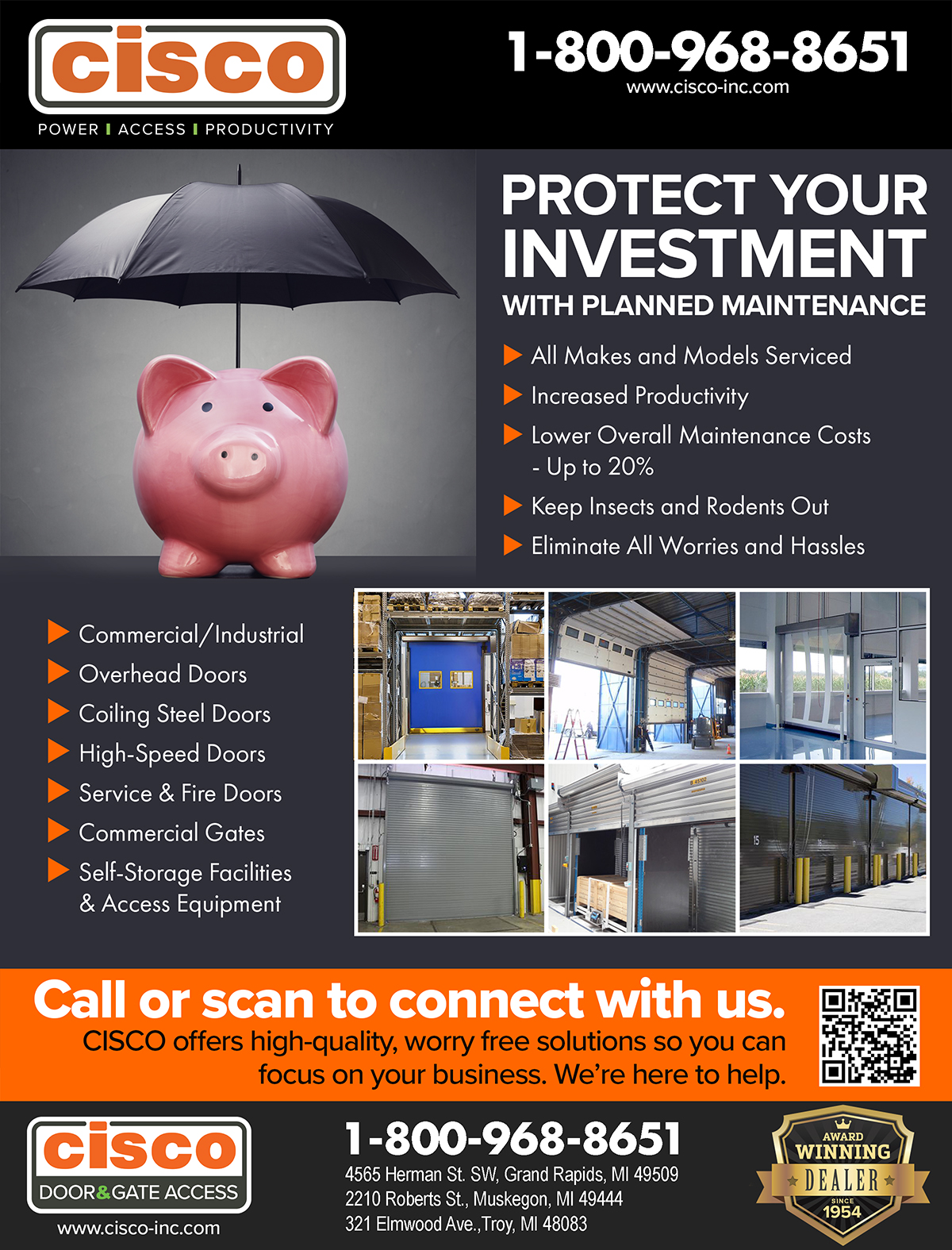 Protect Your Door and Gate Equipment Investment